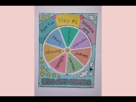 Descubre la ruleta de los días de la semana: una divertida forma de ...