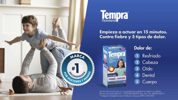 Guía completa de dosis de Tempra pediátrico para niños de 2 años: todo ...