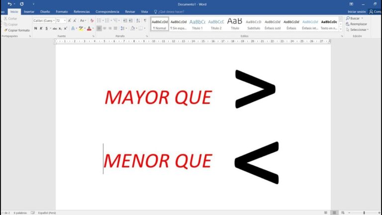 Aprende cómo utilizar el signo mayor y menor en el teclado: Guía ...