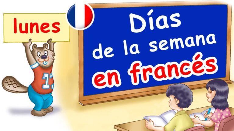 Días de la semana en francés: pronunciación y trucos para aprenderlos ...